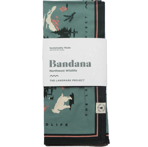 Northwest Wildlife Bandana – Speakeasy Travel Supply Co.