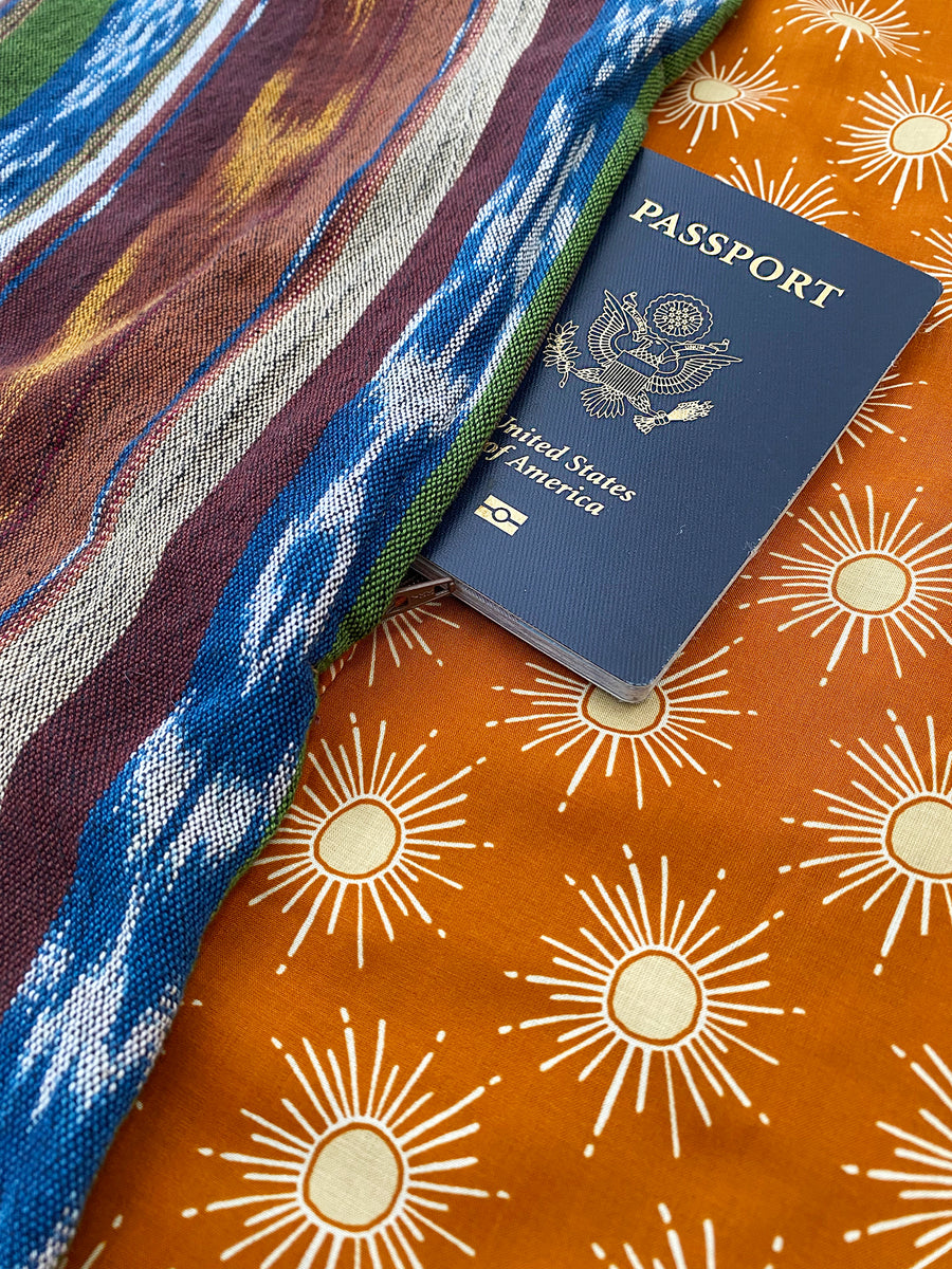 Organic Scarf with Secret Zippered Pocket - Sedona – Speakeasy Travel ...
